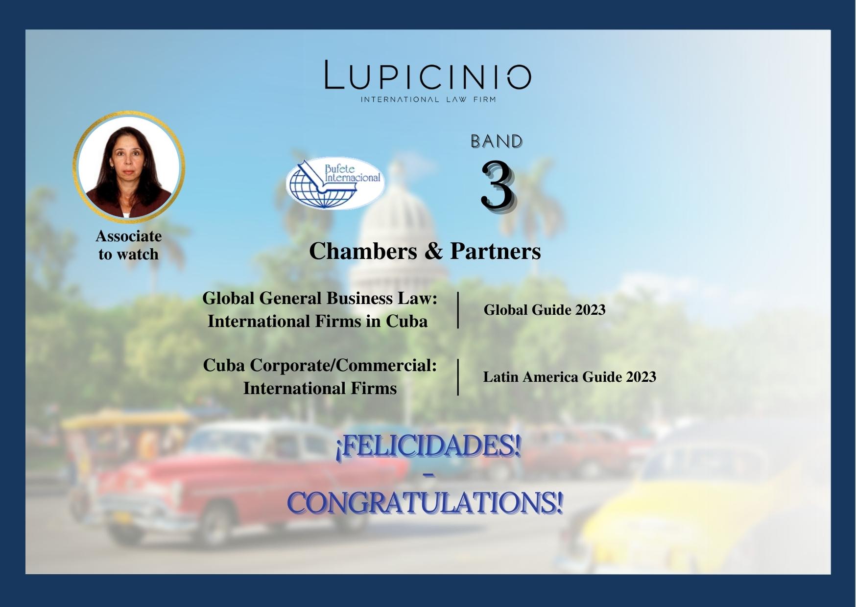 CHAMBERS & PARTNERS: LILF RECOGNISED IN THE 2023 GLOBAL GUIDE FOR ITS ...